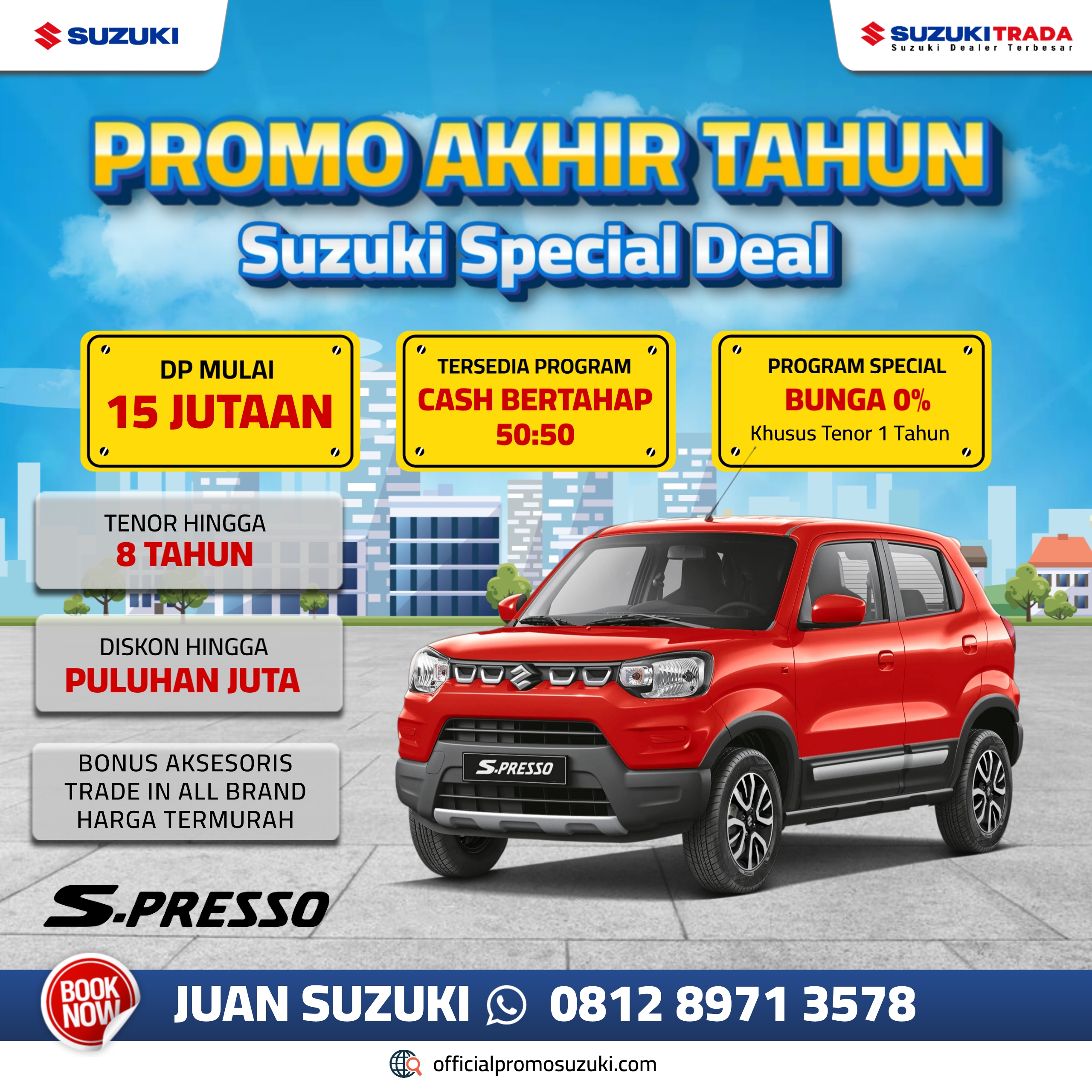 PROMO SUZUKI SPRESSO AKHIR TAHUN 2025